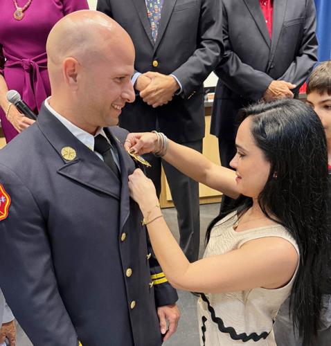 Lucio promoted to battalion chief | Local News | keysnews.com