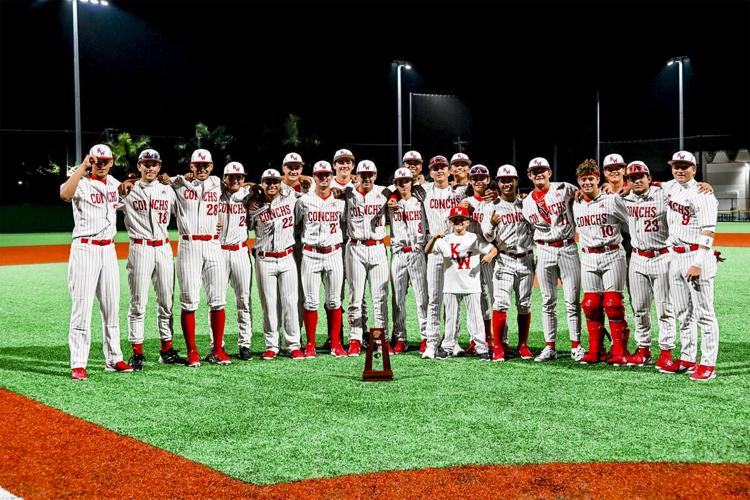 Conchs defend district crown with mercy-rule victory versus Knights ...