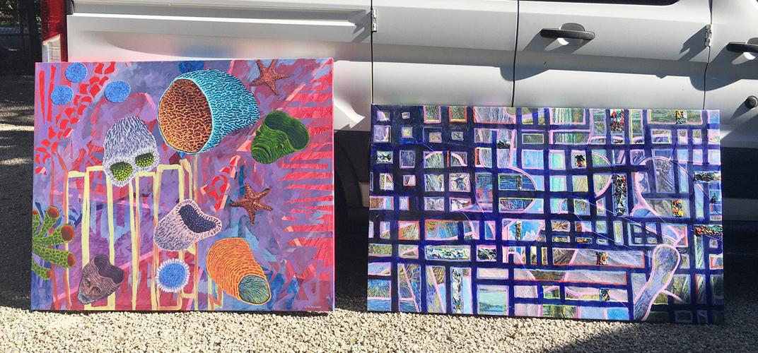 Florida Keys landscape artist explores the abstract | Local News ...