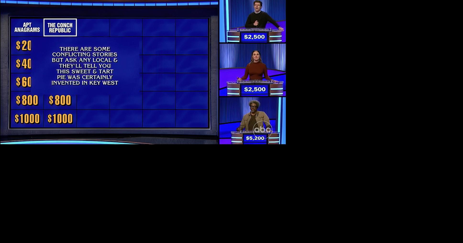 'Celebrity Jeopardy!' showcases the Florida Keys’ Conch Republic ...