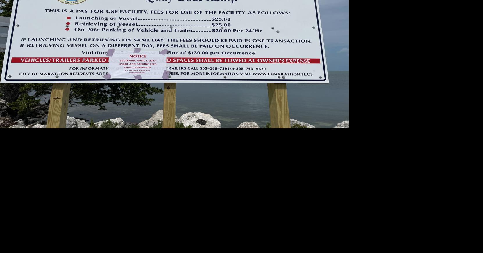 Marathon unveils beach, boat launch fees | Government / Politics ...