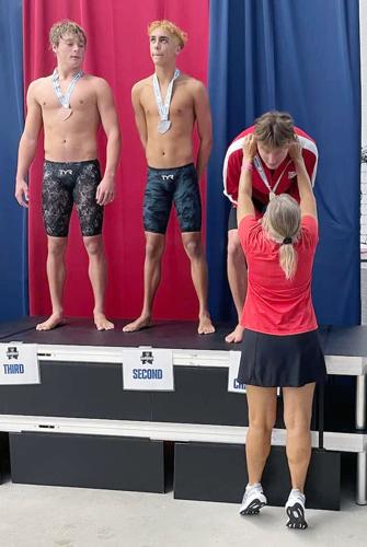 prep swimming smith gets gold | Score | keysnews.com