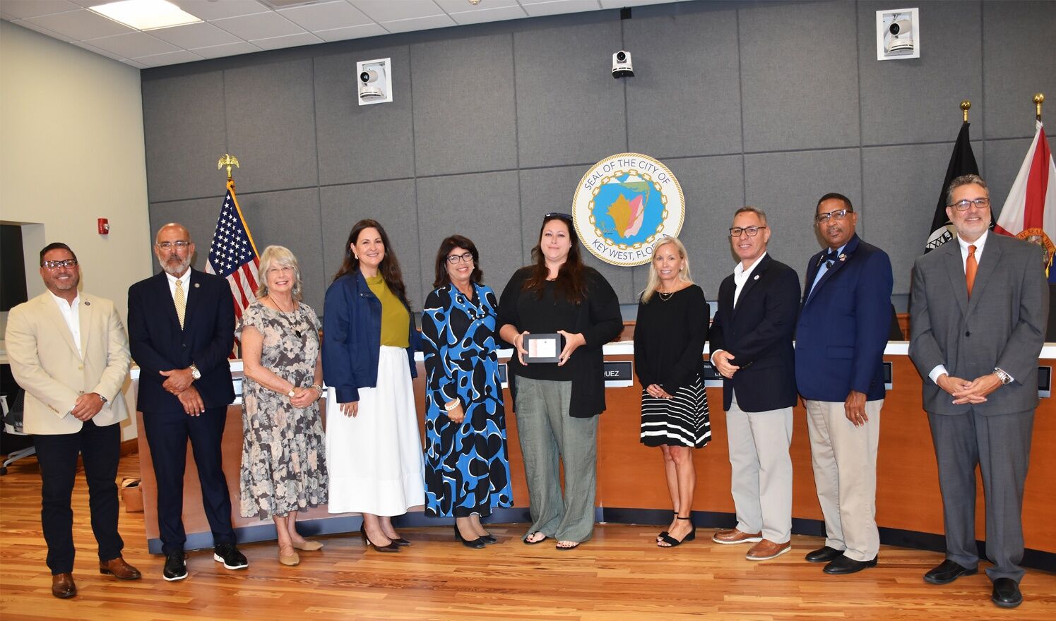 Gaston named Employee of the Quarter at city | Local News | keysnews.com