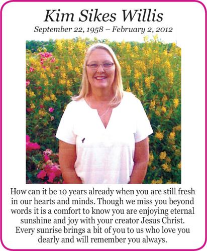 Kim Sikes WIllis | In Memoriam | keysnews.com