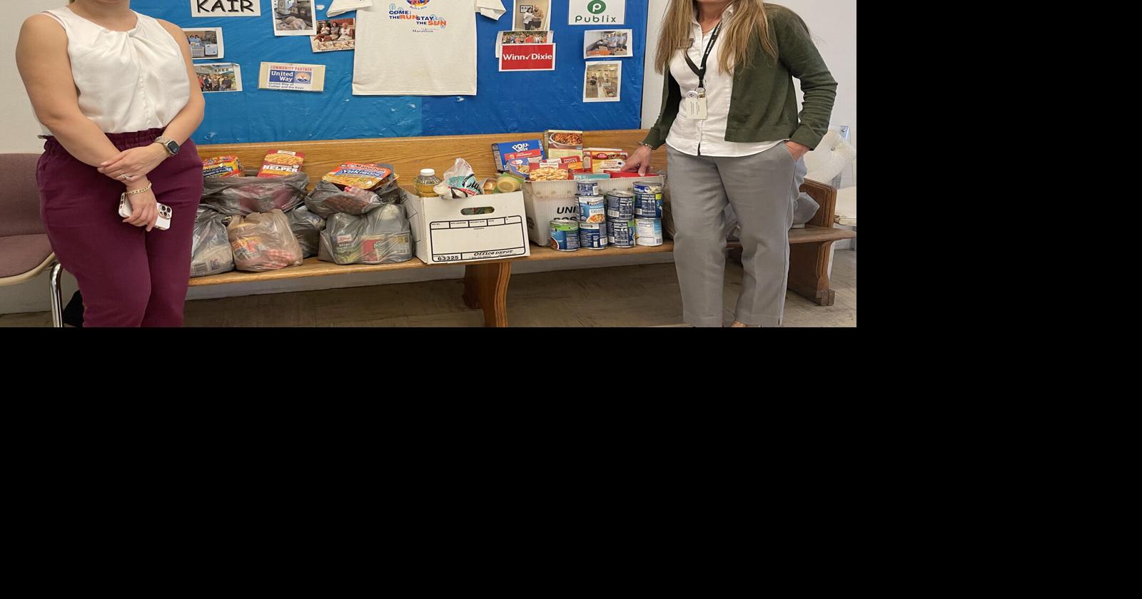 Food bank deposit | Faces and Places | keysnews.com
