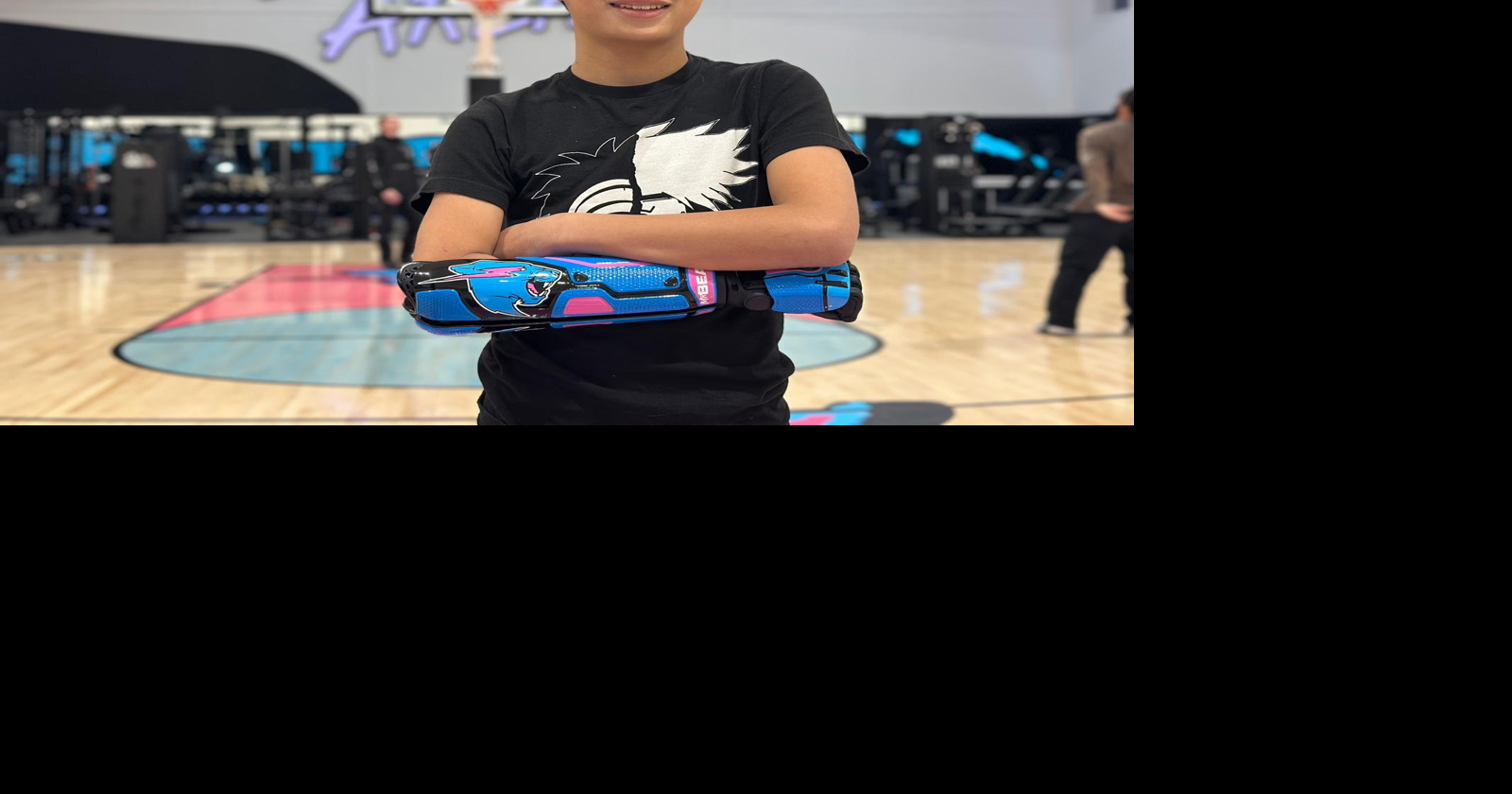 MrBeast surprises 12-year-old Texas boy with custom bionic arm ...