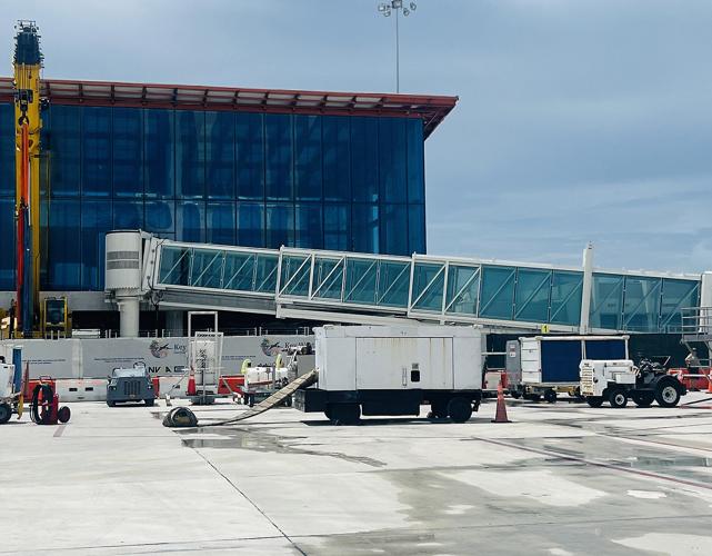 Airport concourse expansion hits turning point | Government / Politics ...