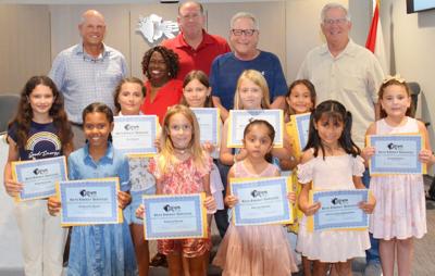 Calendar art contest winners recognized | Briefs | keysnews.com