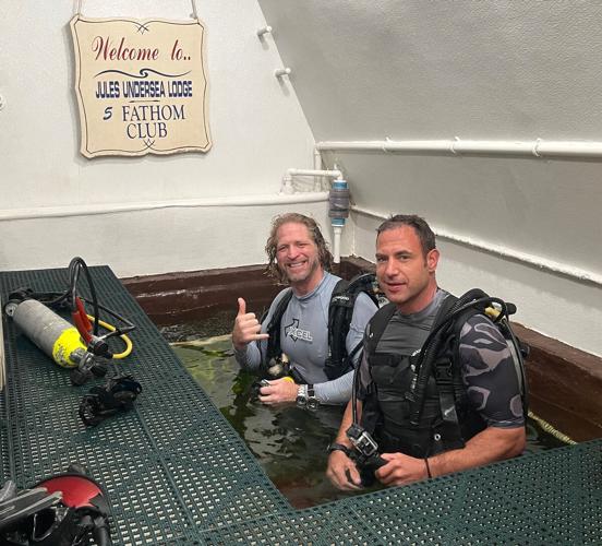 Researcher begins record-breaking 100-day undersea mission in Florida ...