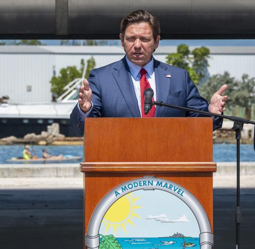 Gov. DeSantis on Stock Island for water treatment plant dedication ...