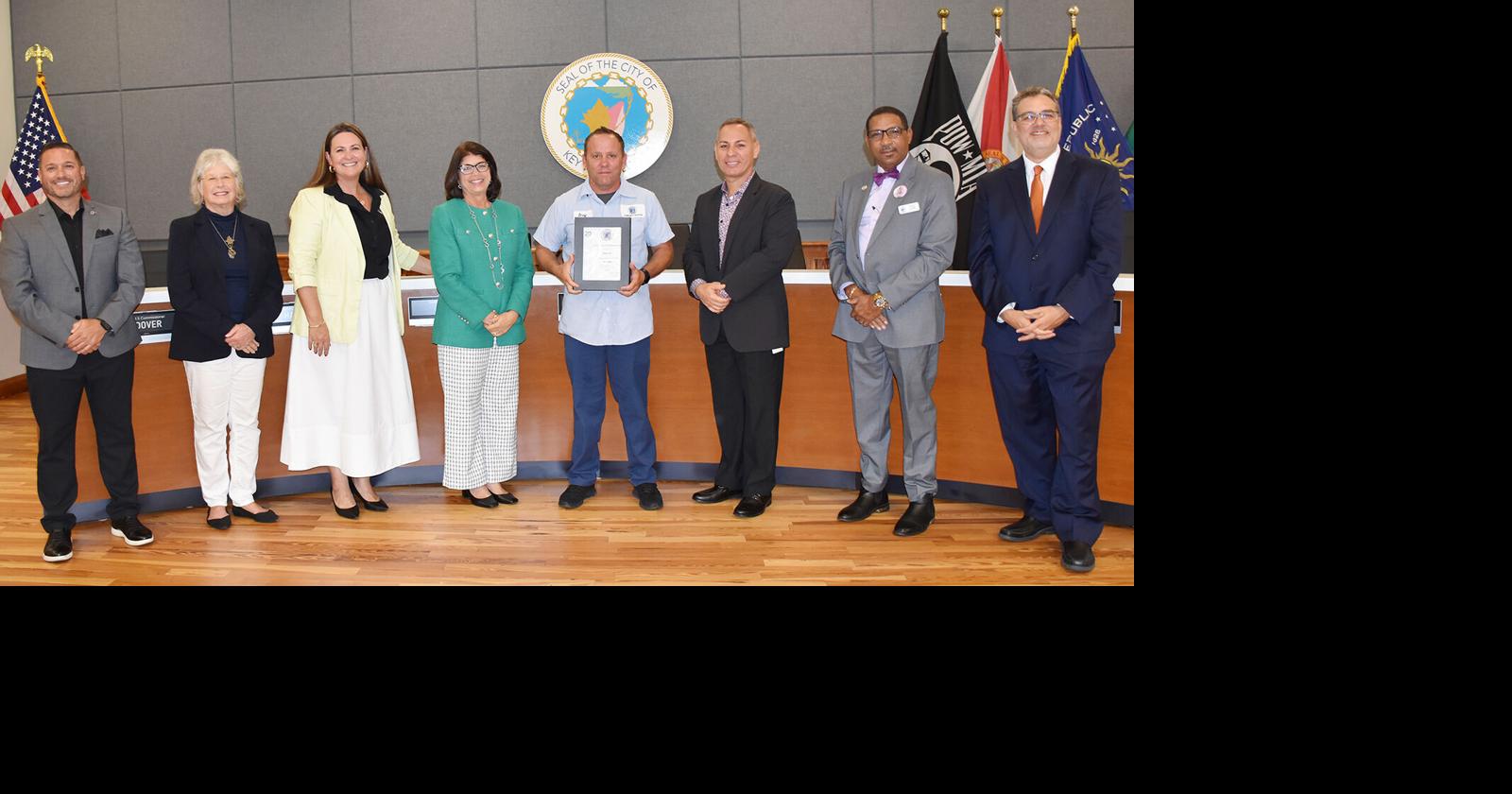 City fleet worker recognized for service | Bottom Line | keysnews.com