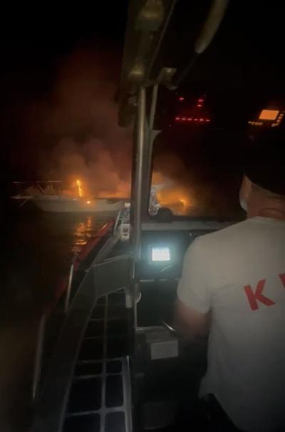 Lightning causes boat fire | Mile Markers | keysnews.com