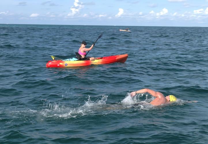 Coral Shores swimmer Smith makes history at annual Swim to Alligator ...