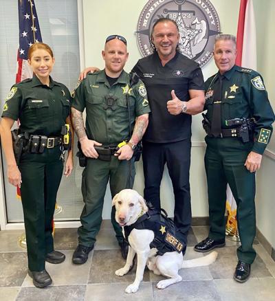 Local veterinarian donates K9 vest | Briefs | keysnews.com