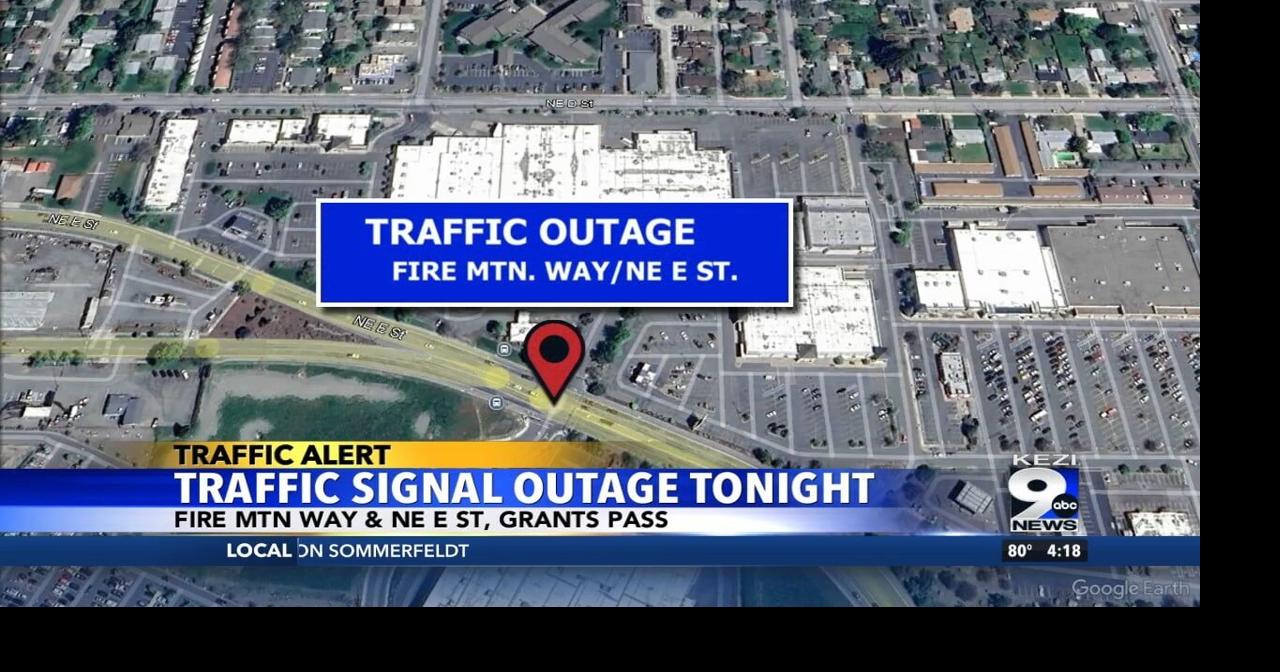 Traffic Signal Outage in Grants Pass | Video | kezi.com