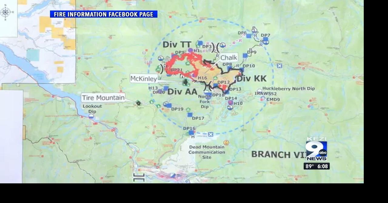 August 10: Willamette National Forest fires updates | Video | kezi.com