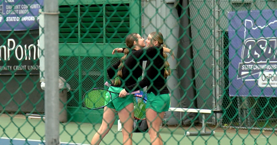 Finding a love of tennis together: Emerson & Hayden Kearney | Sports ...