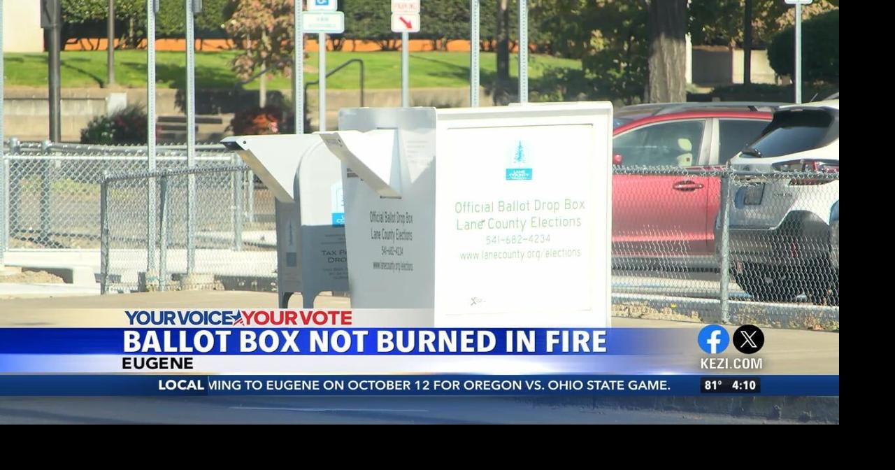 voting ballot boxes burned