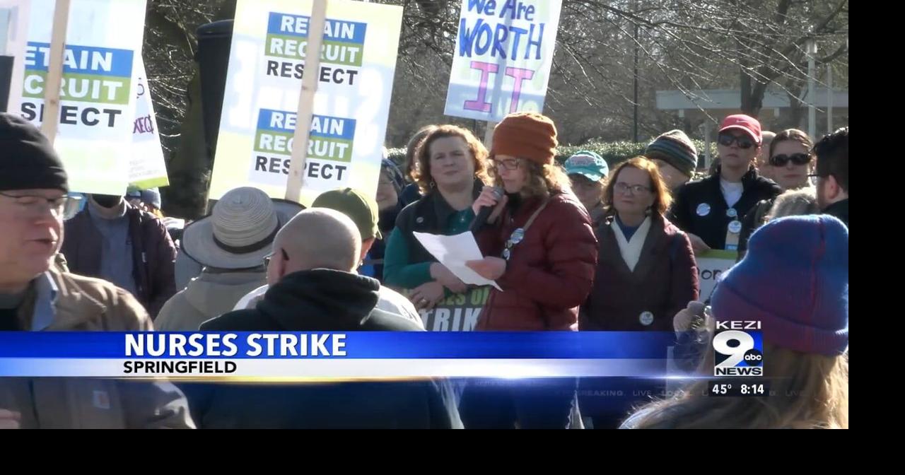 Oregon Nurses Association begins nurse's strike | Video | kezi.com