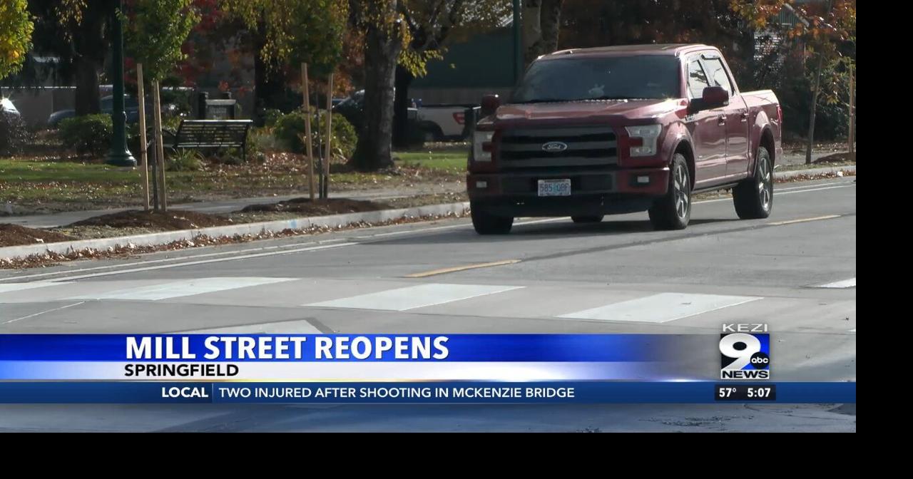 Mill Street reopens in Springfield | Local | kezi.com