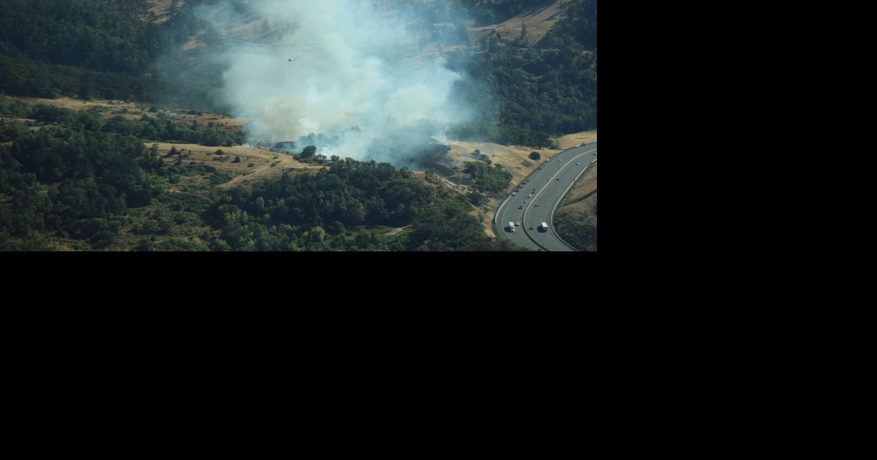 Douglas County ground and aerial fire crews attack 10-acre vegetation ...