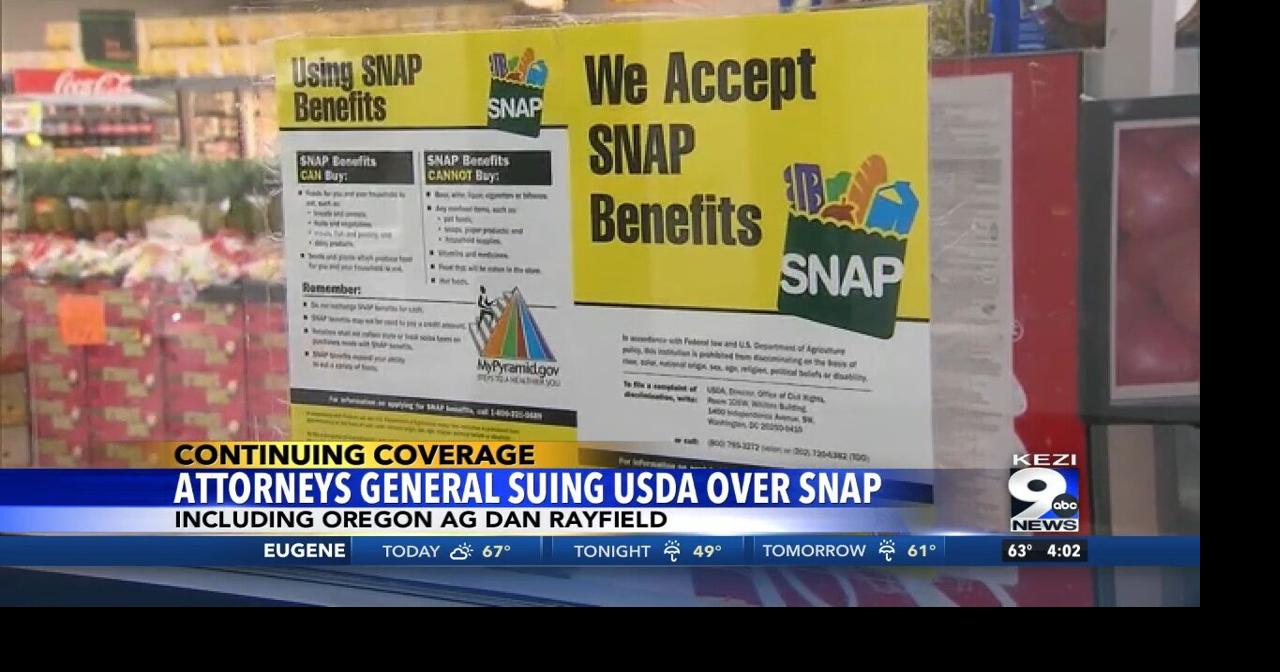 Attorneys General Suing USDA Over SNAP | Video | kezi.com