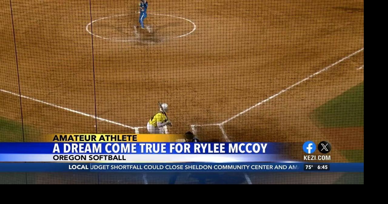 Oregon softball freshman Rylee McCoy reflects on "dream come true ...