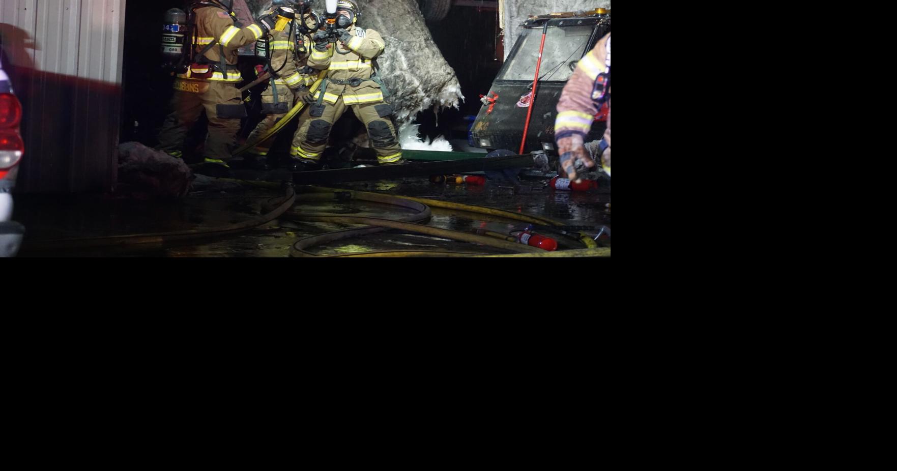 Lebanon firefighters respond to mechanics shop fire | News | kezi.com