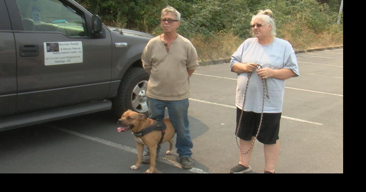 Oakridge animal rescue owners evacuate with eight dogs | News | kezi.com