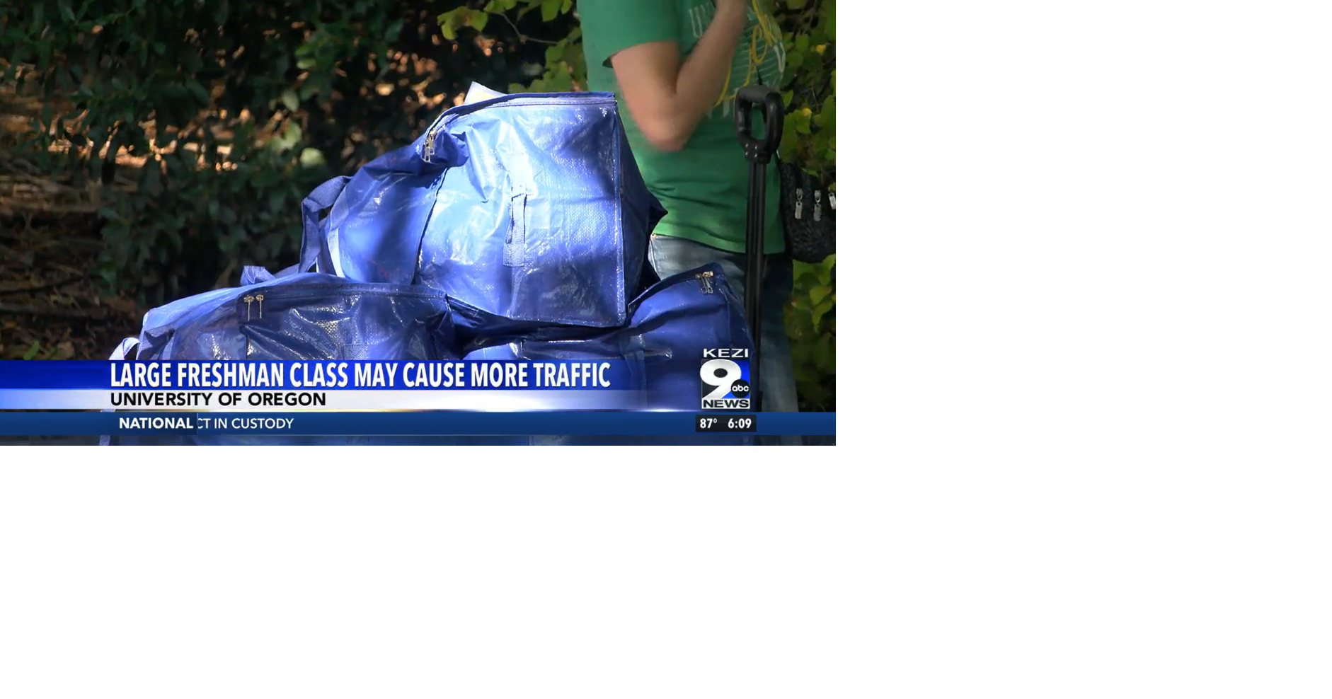 University of Oregon freshman move-in expected to bring major traffic ...