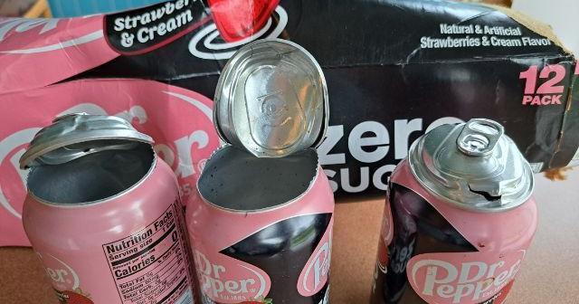Unopened pop cans inside local woman's car exploded due to extreme heat ...
