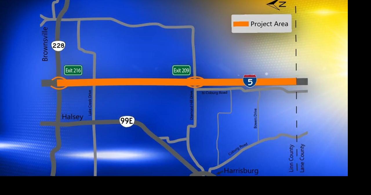 Overnight I-5 closure near Halsey to begin | Video | kezi.com