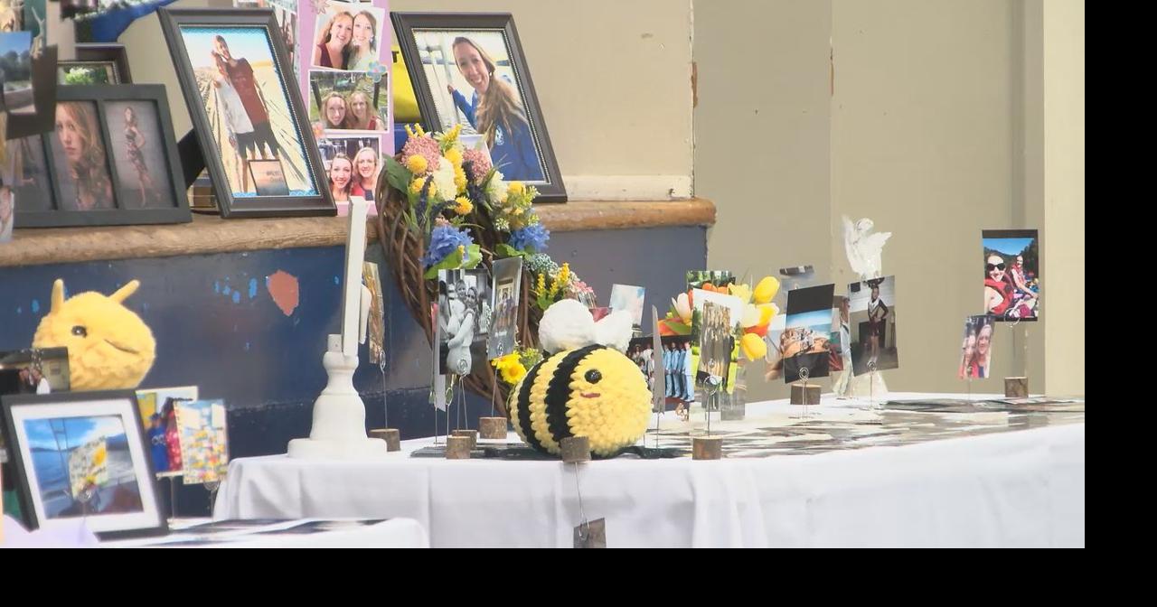Memorial held at Glide High School for local teacher Rachel Merchant-Ly ...