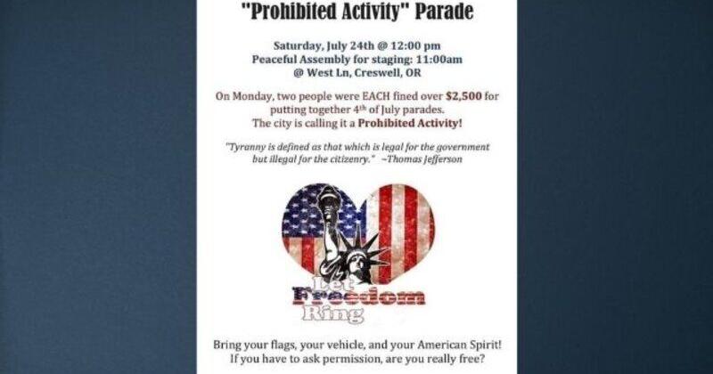 Creswell residents demonstrate over Fourth of July parade citations ...