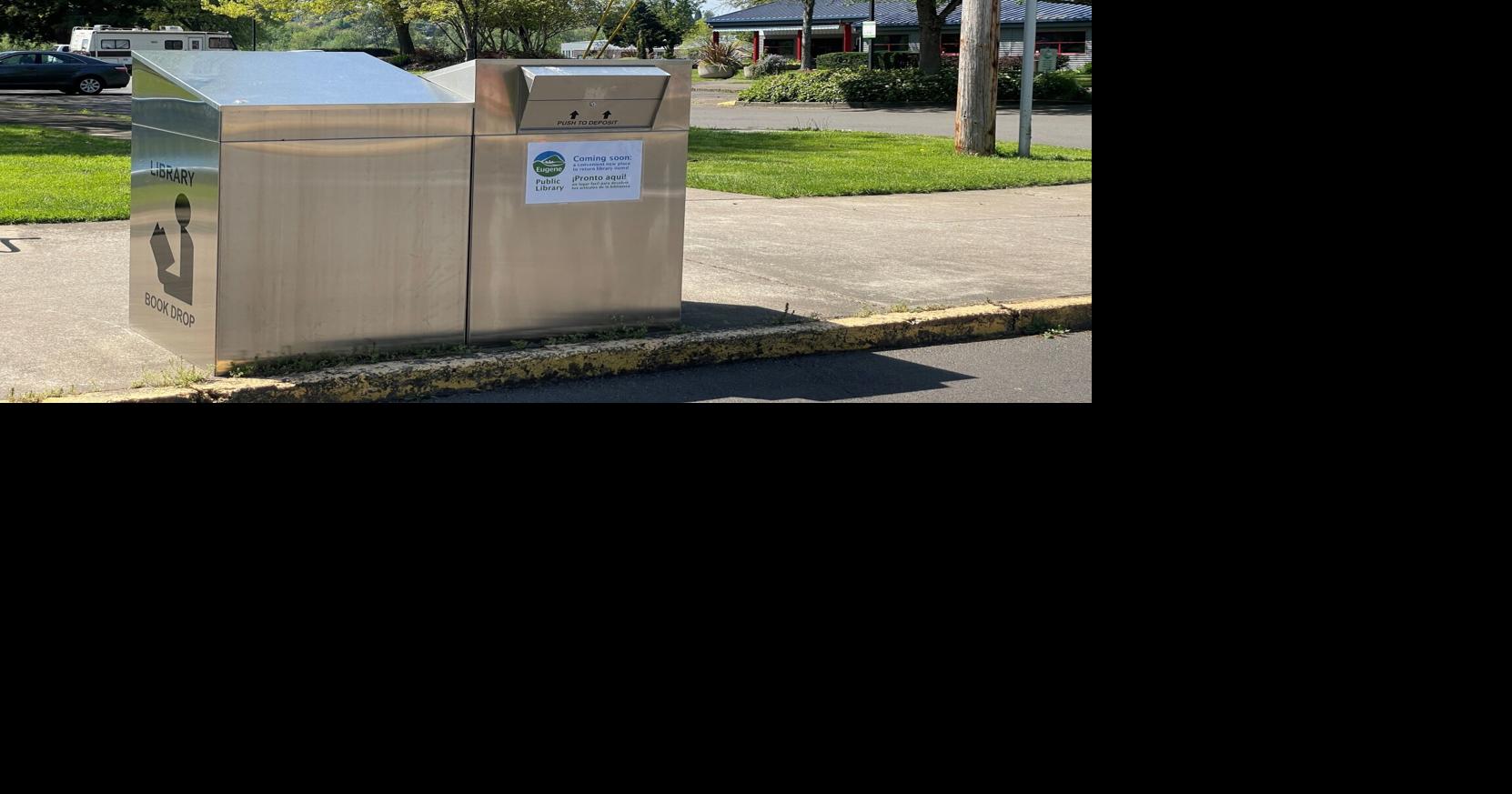 Eugene Public Library piloting new neighborhood return bins at Amazon ...