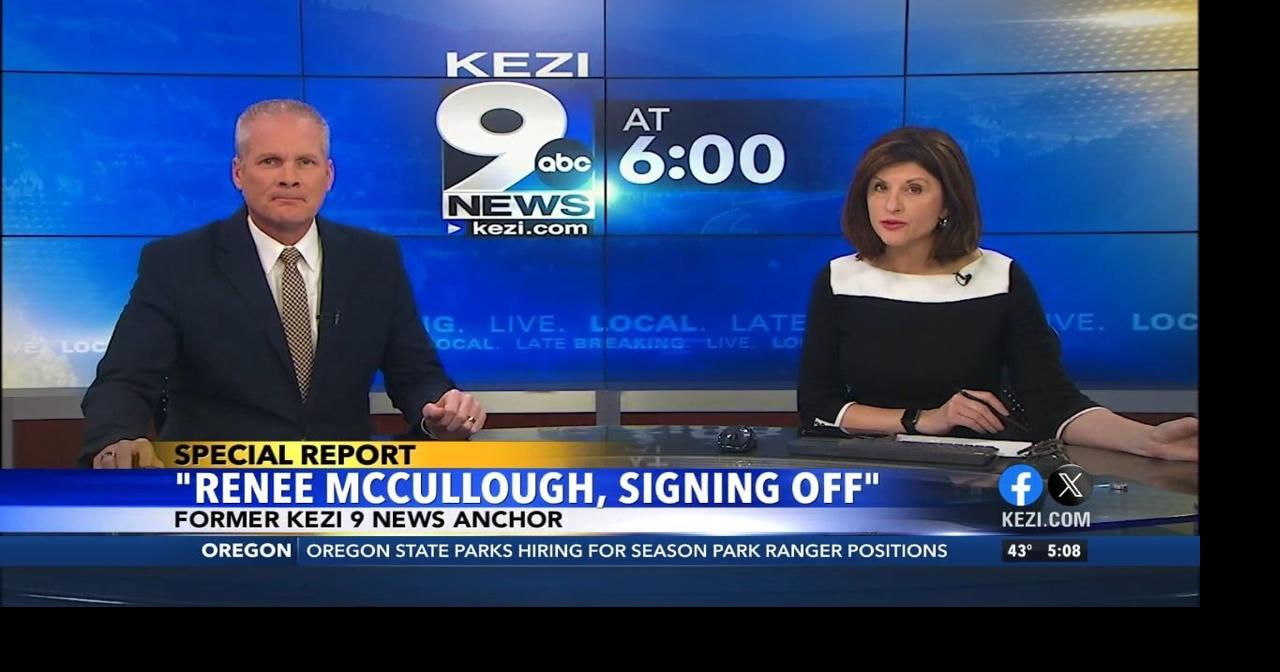 Renee McCullough: Signing off Part 3 | Video | kezi.com