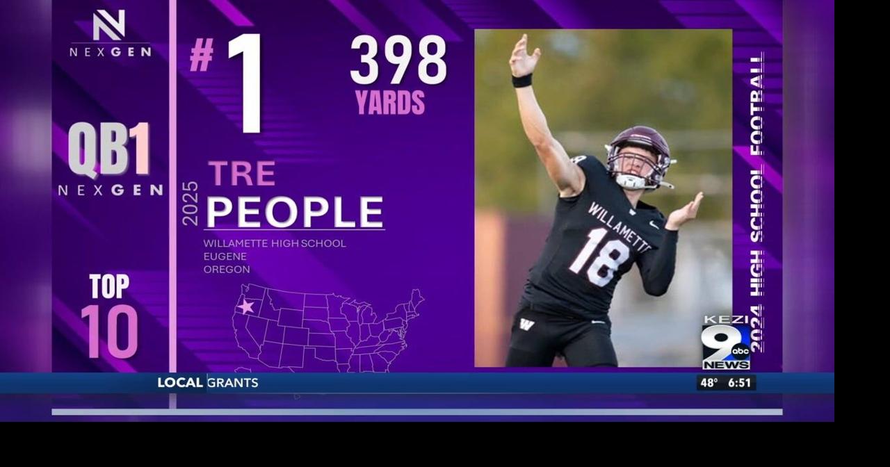 Willamette High School quarterback named NexGen QB1 | Video | kezi.com