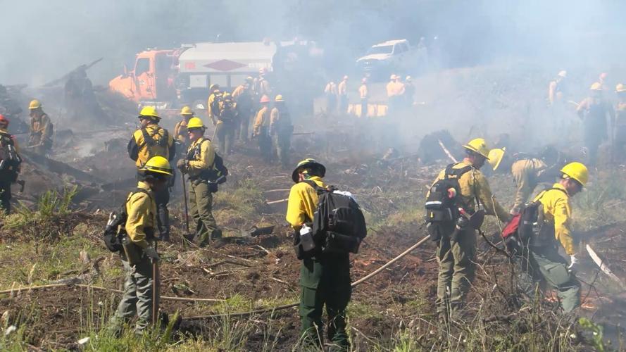 Firefighters wrap up week-long wildfire training in Sweet Home with big ...