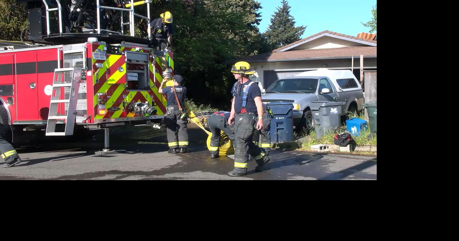 Eugene firefighters contain first-alarm house fire in neighborhood ...