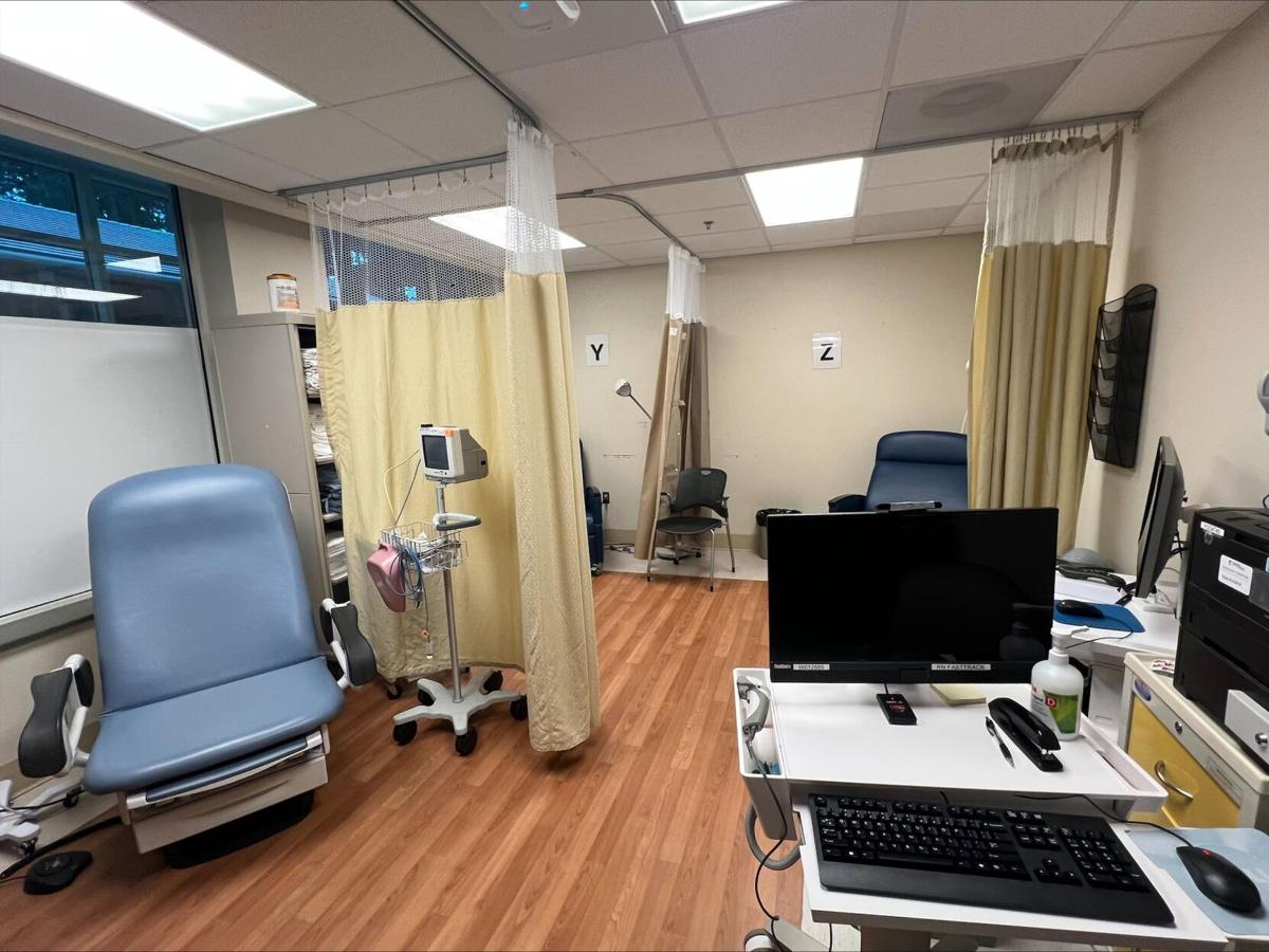 Riverbend converts rooms into patient care space to keep up with ...