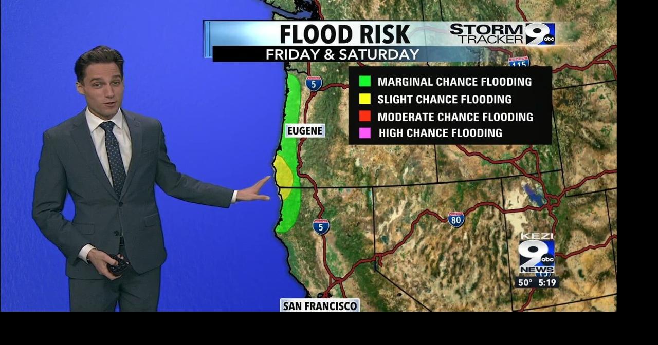 Heavy rain Friday then very warm Sunday | Video | kezi.com