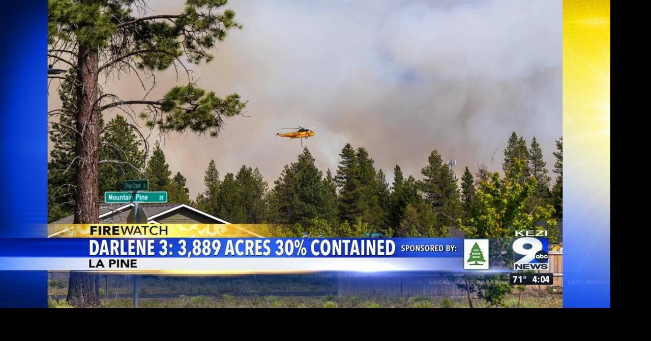 Darlene 3 Fire nears 4,000 acres | Video | kezi.com