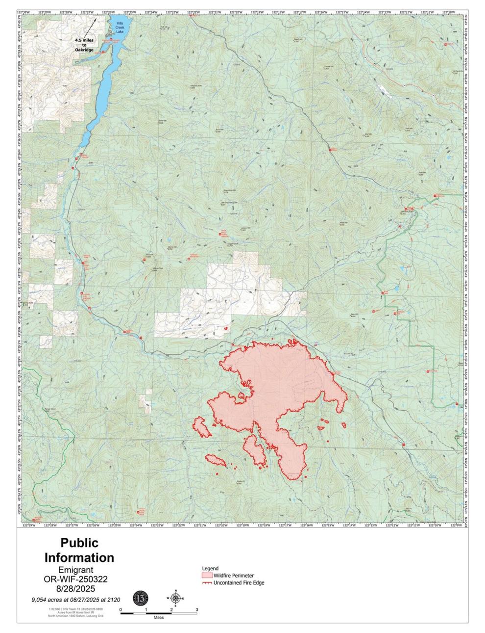 Emigrant Fire burning 9,054 acres, public meeting set for Aug. 29 ...