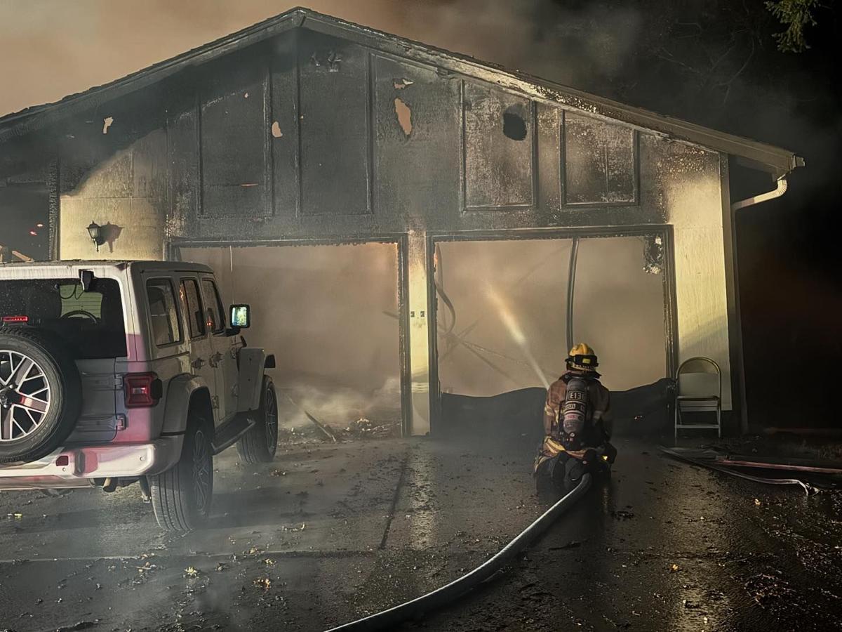 Corvallis Fire responds to fully involved rural house fire | News ...