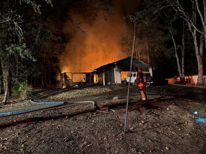 Corvallis Fire responds to fully involved rural house fire | News ...