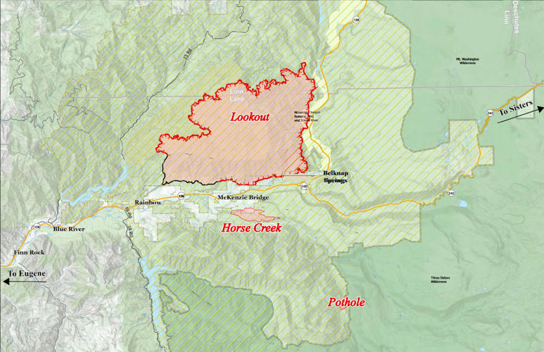 Lookout Fire joined by two more lightning-caused fires | News | kezi.com