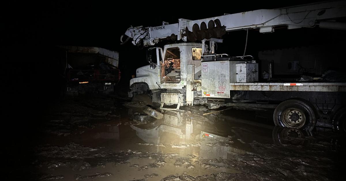 Man Arrested After Stealing Truck Being Used To Restore Power Deputies