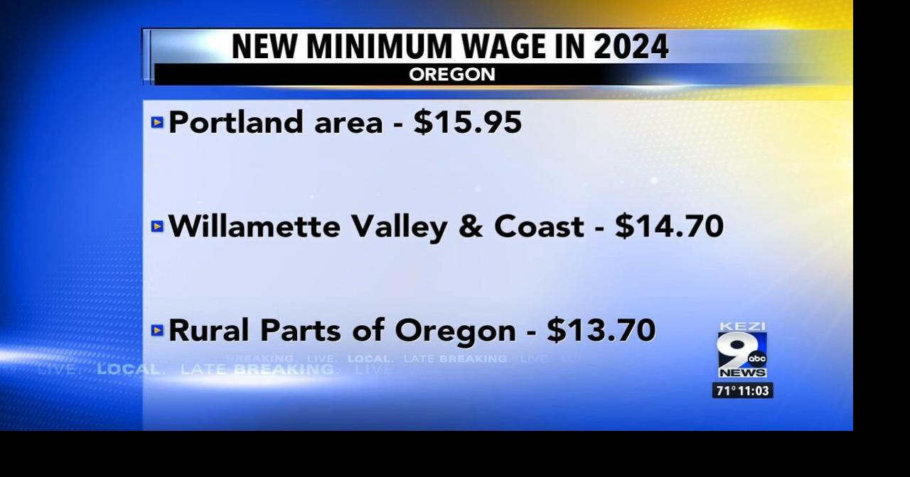 Oregon's minimum wage increases | Video | kezi.com