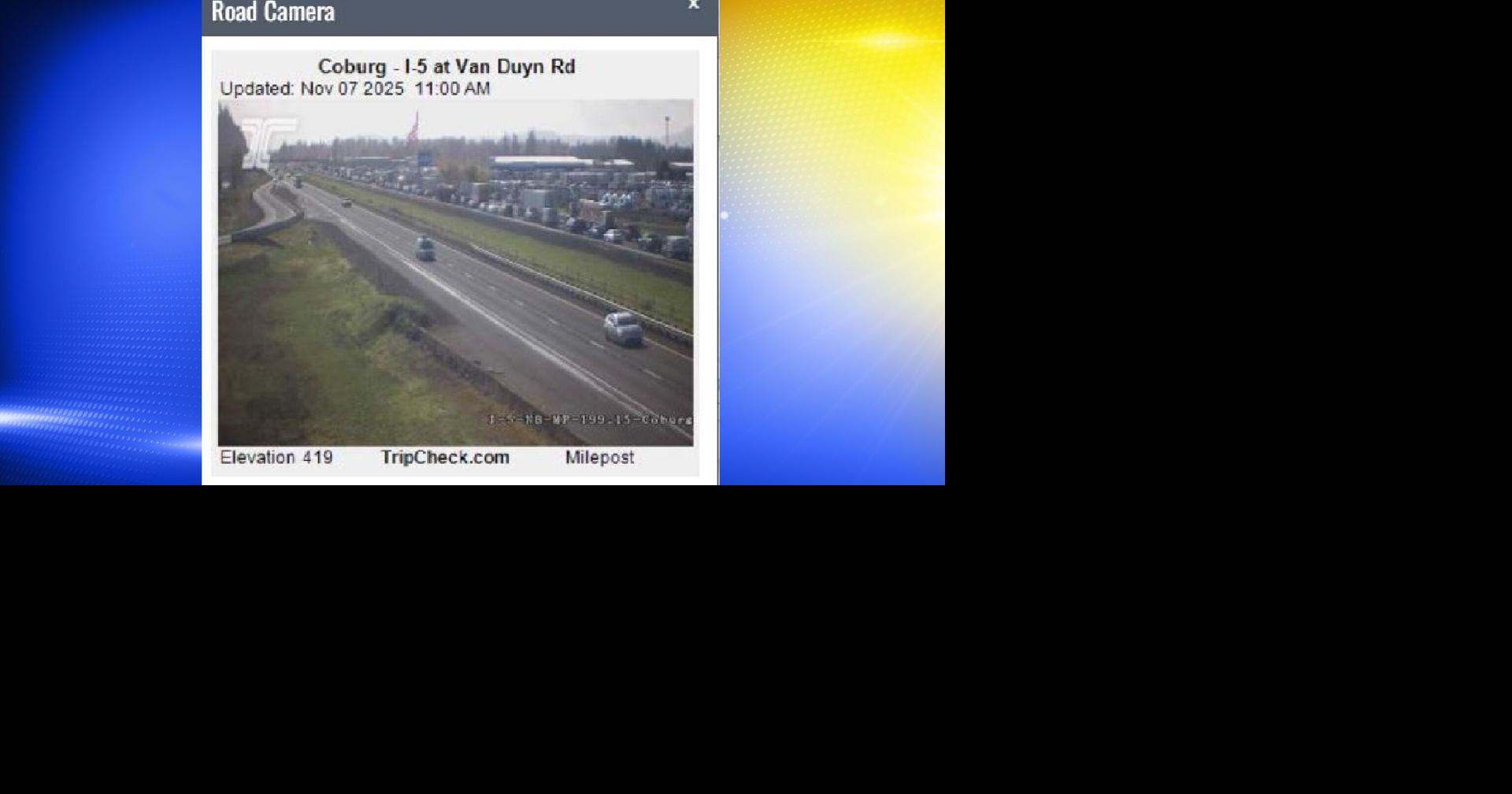 Traffic Alert: motor vehicle crash impacting southbound Interstate 5 ...