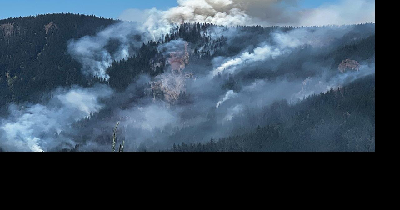 Cedar Creek Fire near Waldo Lake burning 1,200 acres, Willamette ...